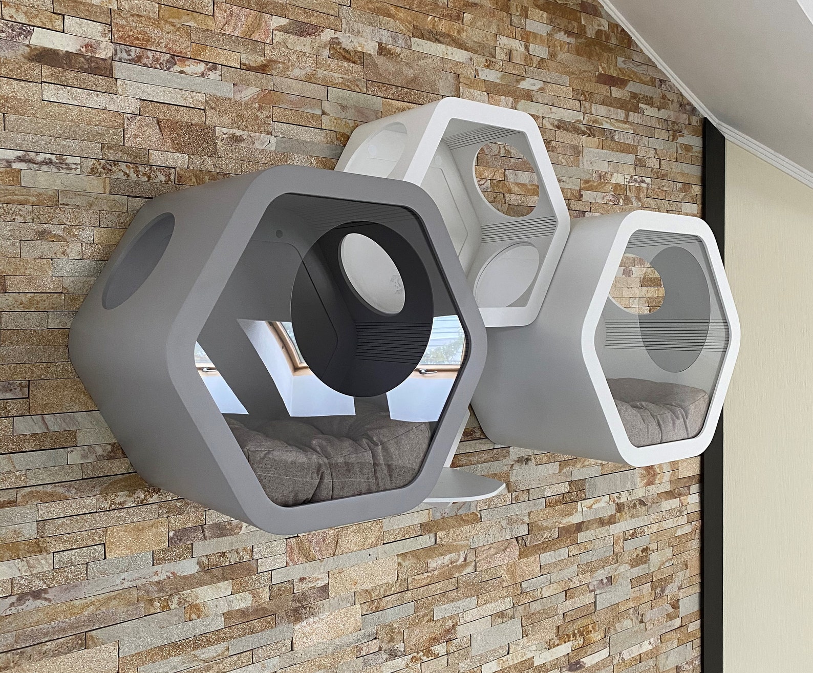 Cat Wall Furniture Cat House Modern Cat Furniture Cat Bed Cat - Etsy