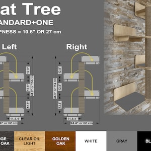 Corner Cat Tree Modern Cat House Cat Tree Tower Cat Play House Cat ...