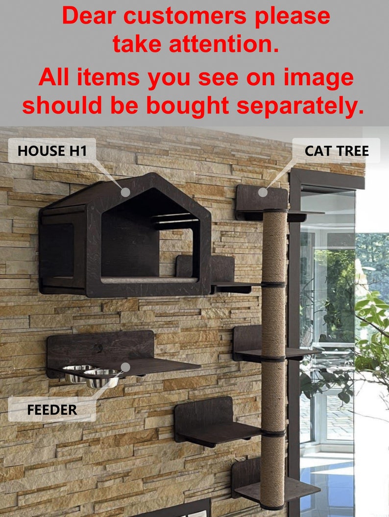 Cat Window House Cat Bed Window Cat Window Perch Furniture for Cats ...