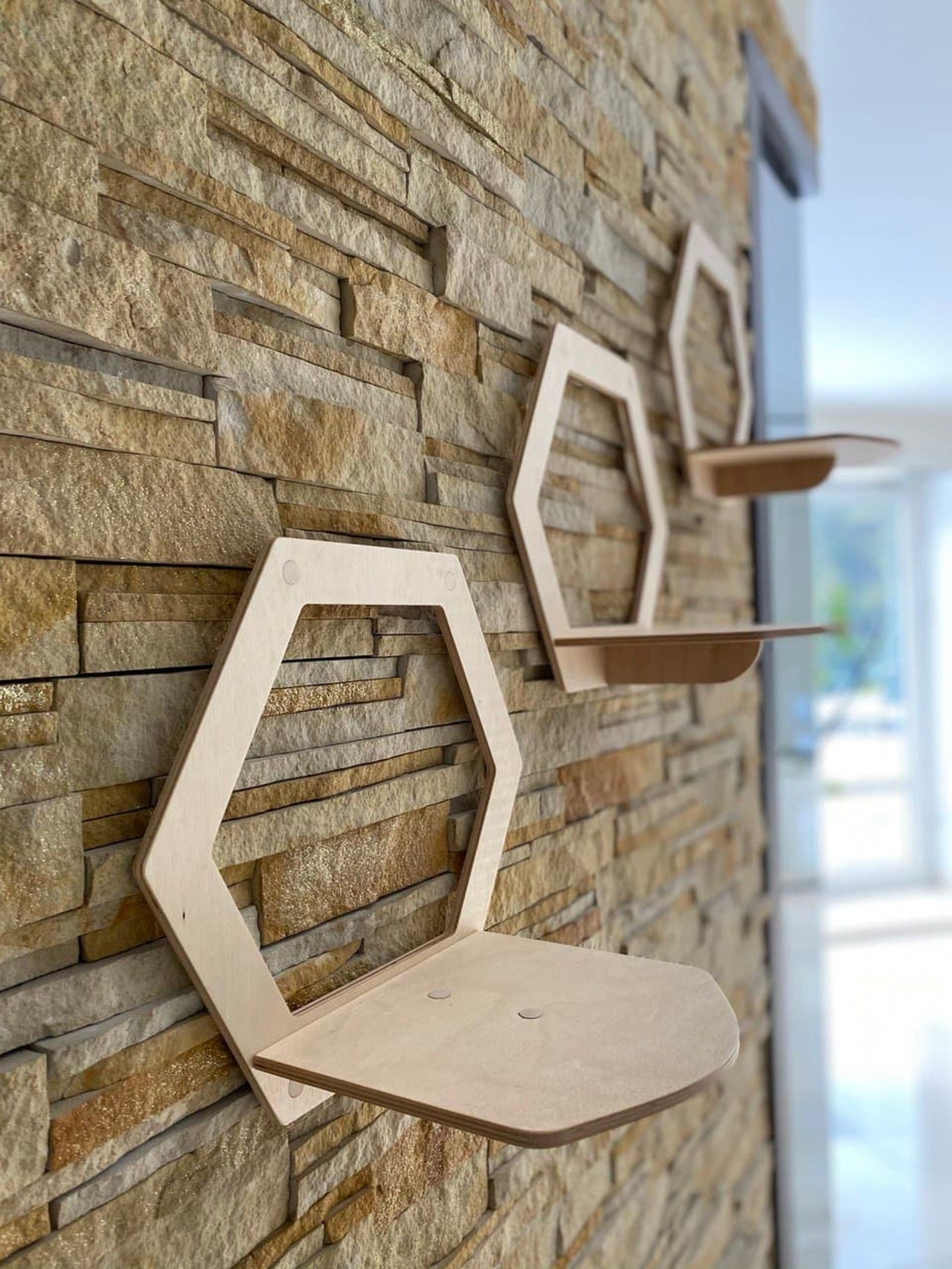 Set of 3 Steps Pet Steps, Cat Furniture, Wall Steps, Cat Shelves, Cat ...