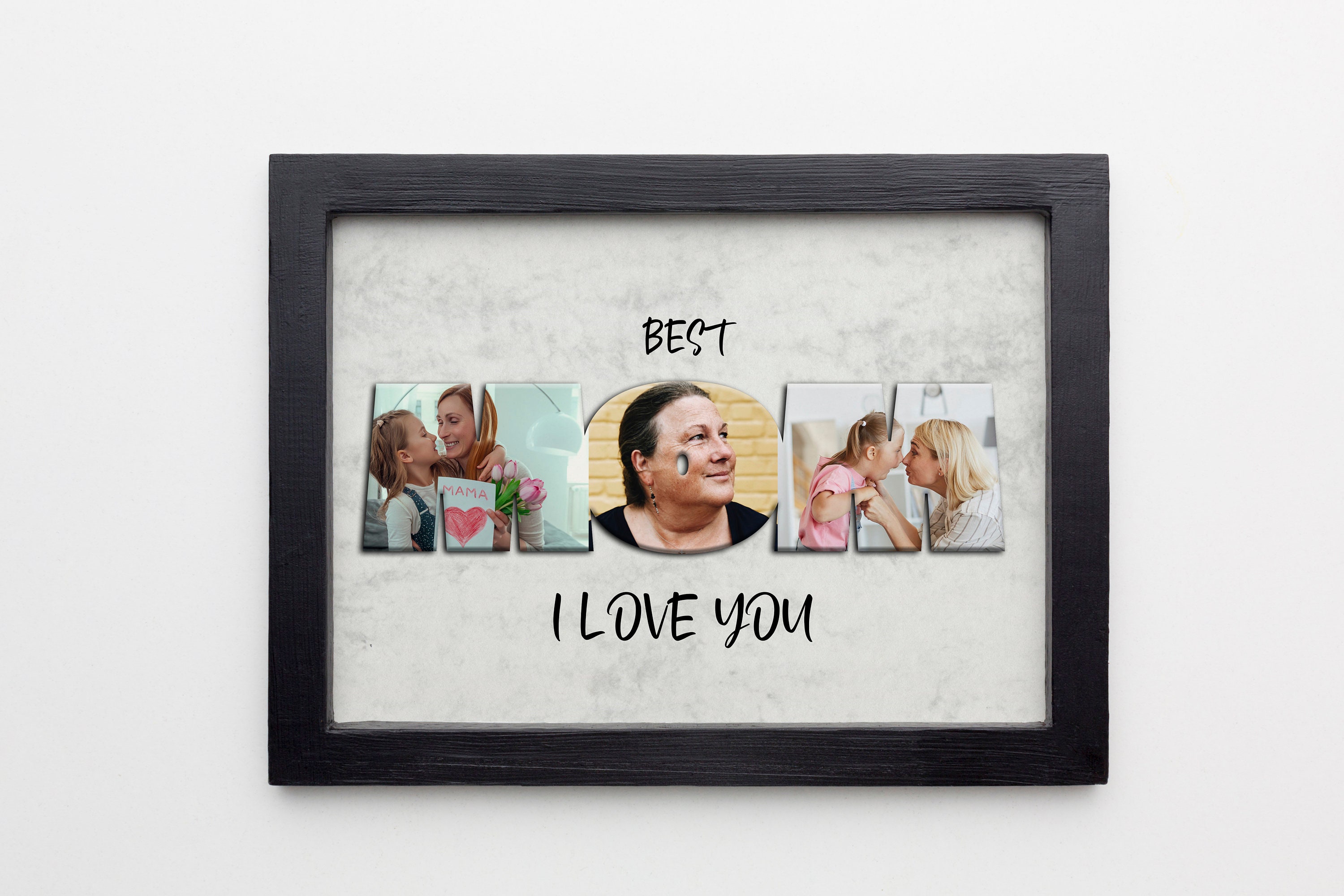 Custom Photo Collage for Mom, Mom Photo Collage, Mother's Day Gift ...