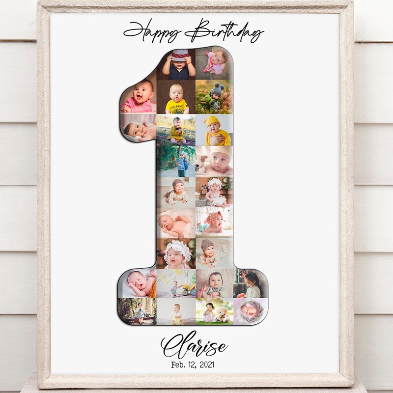 Baby Photo Collage - Etsy