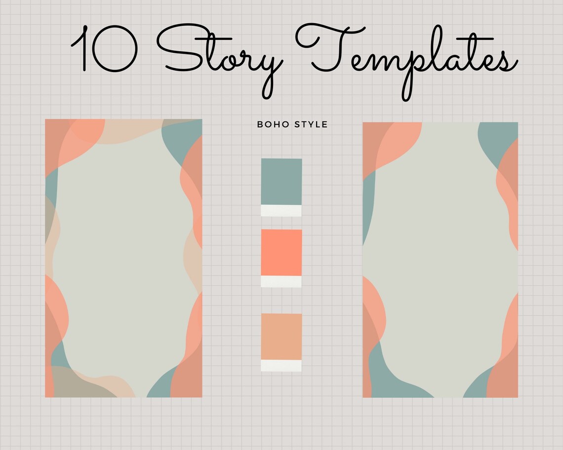 10 Story-Hintergründe Boho Story Templates Story Backgrounds Classic ...