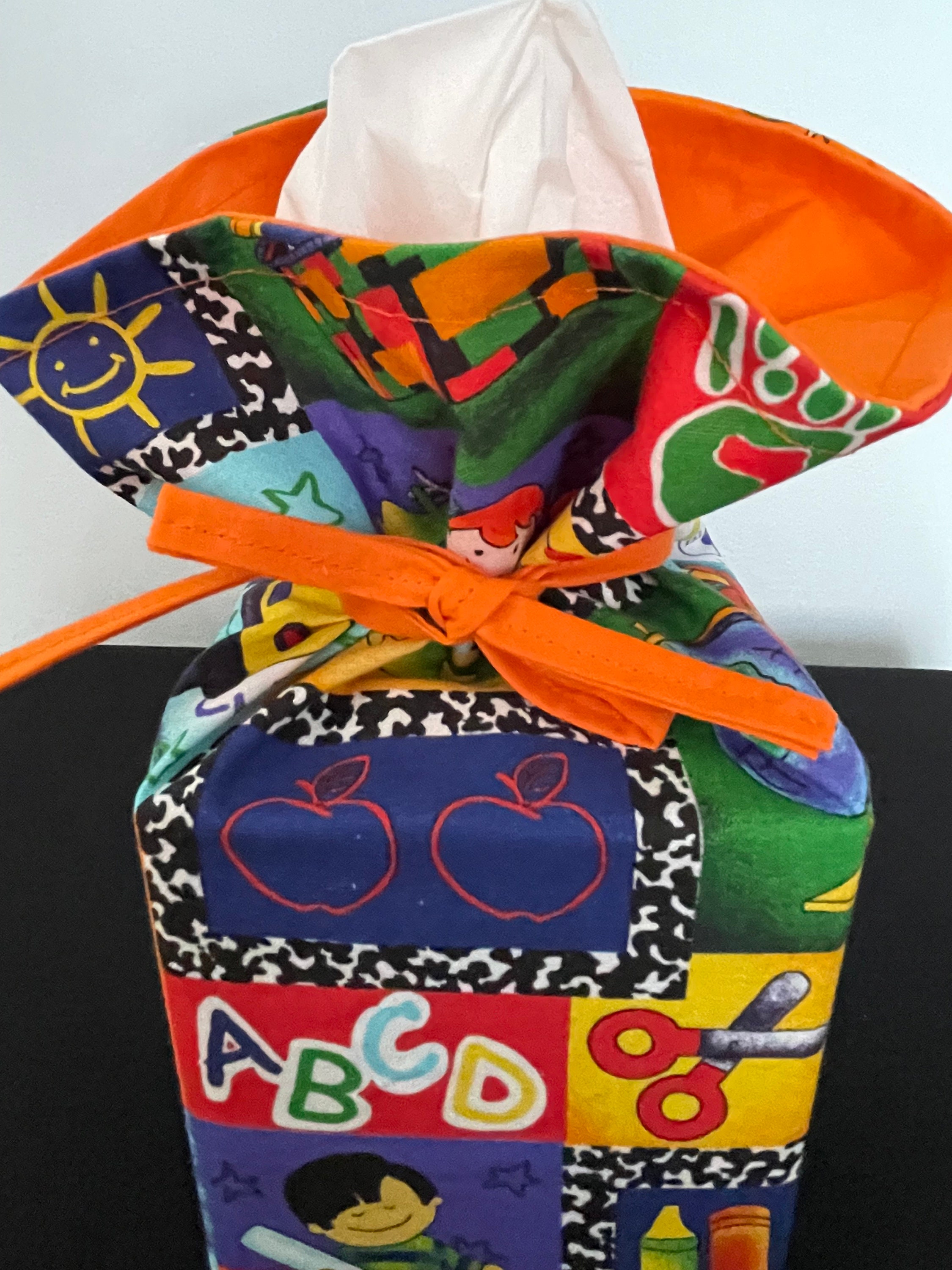 Tissue Box Cover Square Teacher Appreciation Gift School - Etsy
