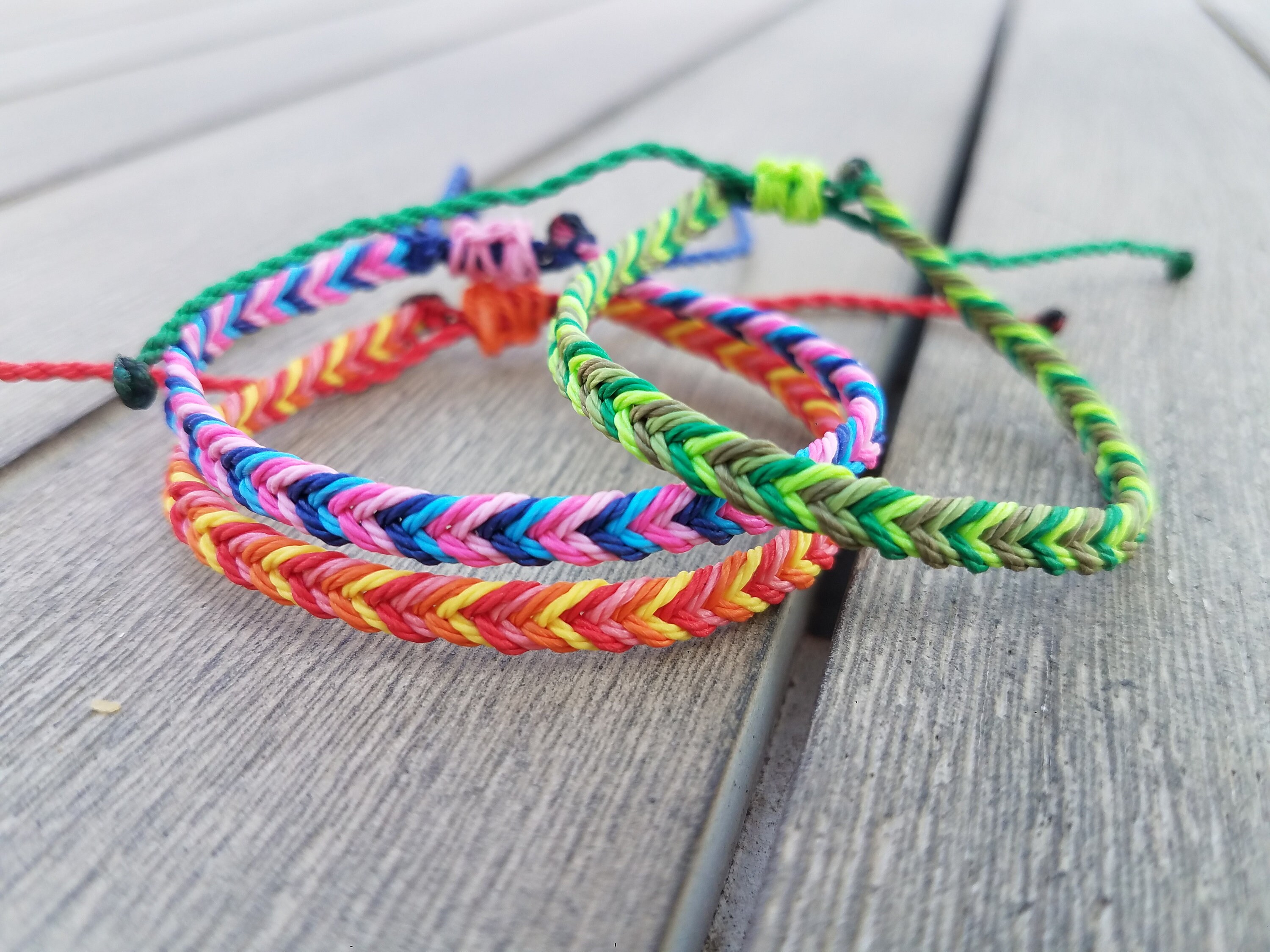 Waterproof Fishtail Braid Bracelets Handmade Bracelets BFF - Etsy