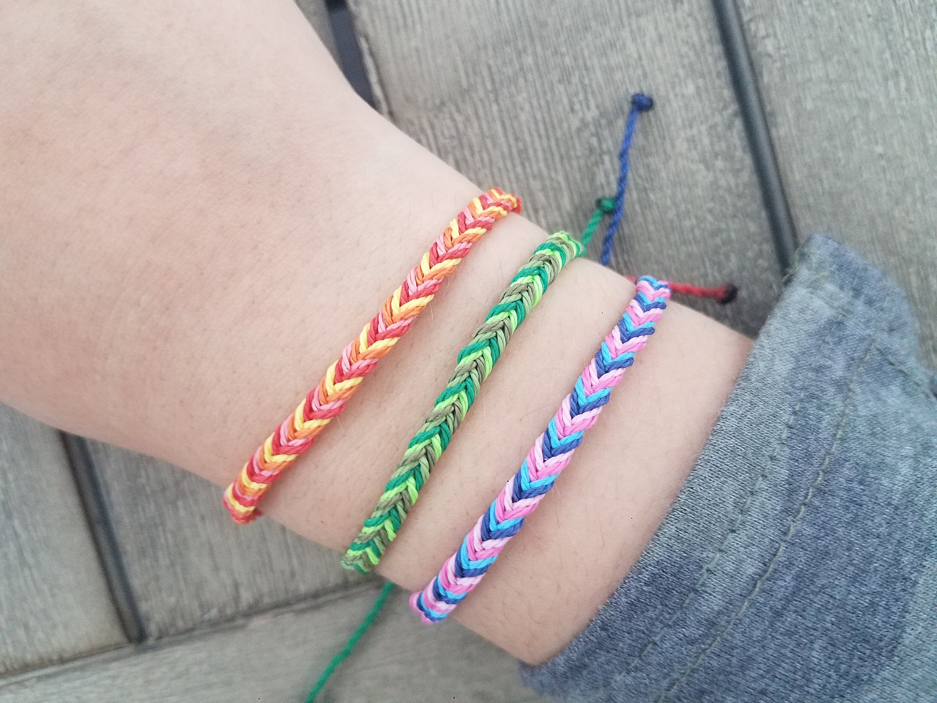 How To Make A Fishtail Braid Bracelet