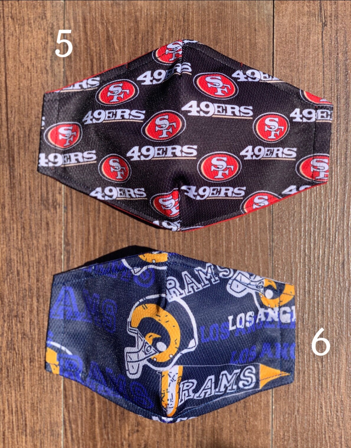 Sports Team Masks - Etsy
