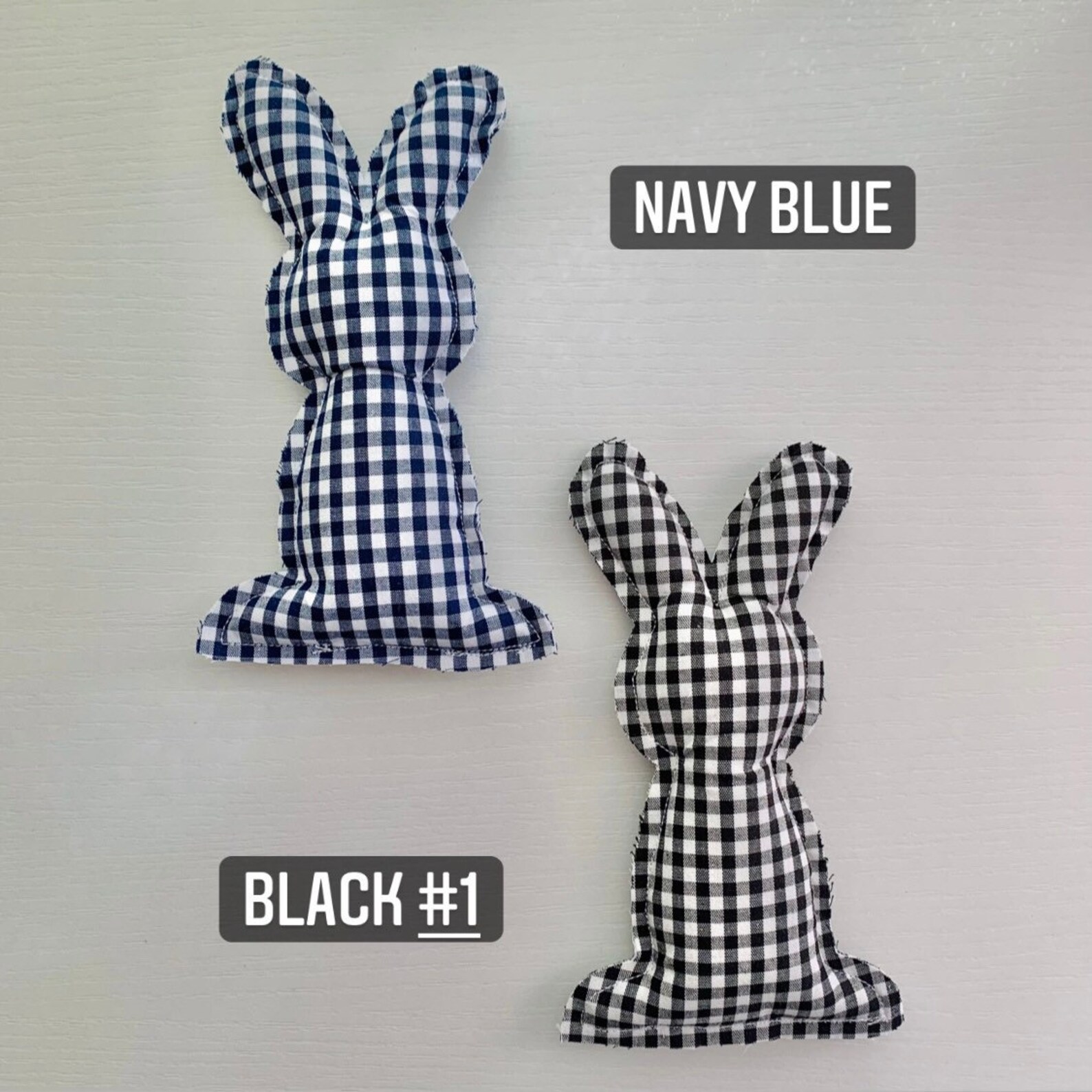 Stuffed Fabric Bunny Easter Home Decor Farmhouse Style - Etsy