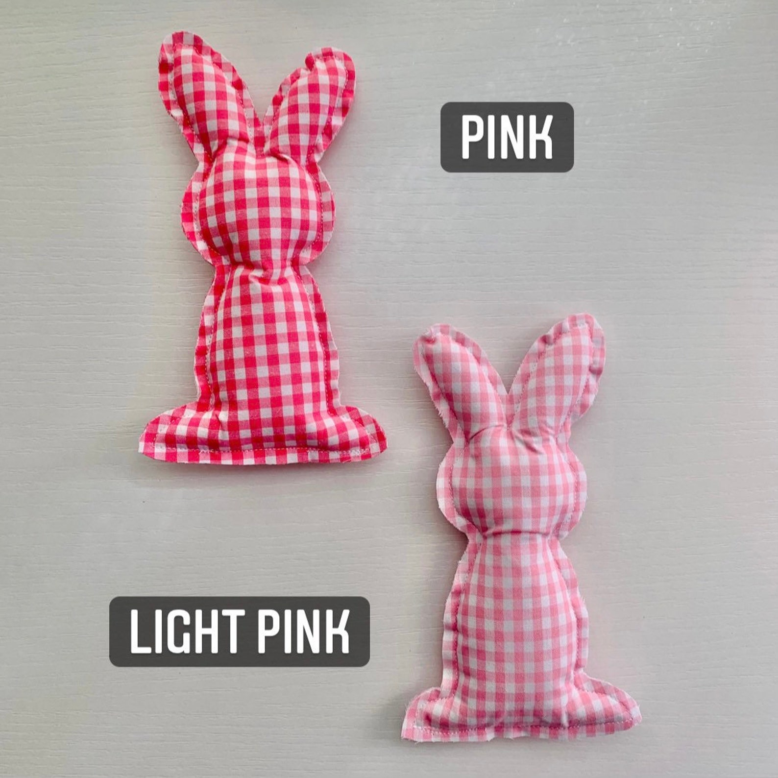Stuffed Fabric Bunny Easter Home Decor Farmhouse Style - Etsy