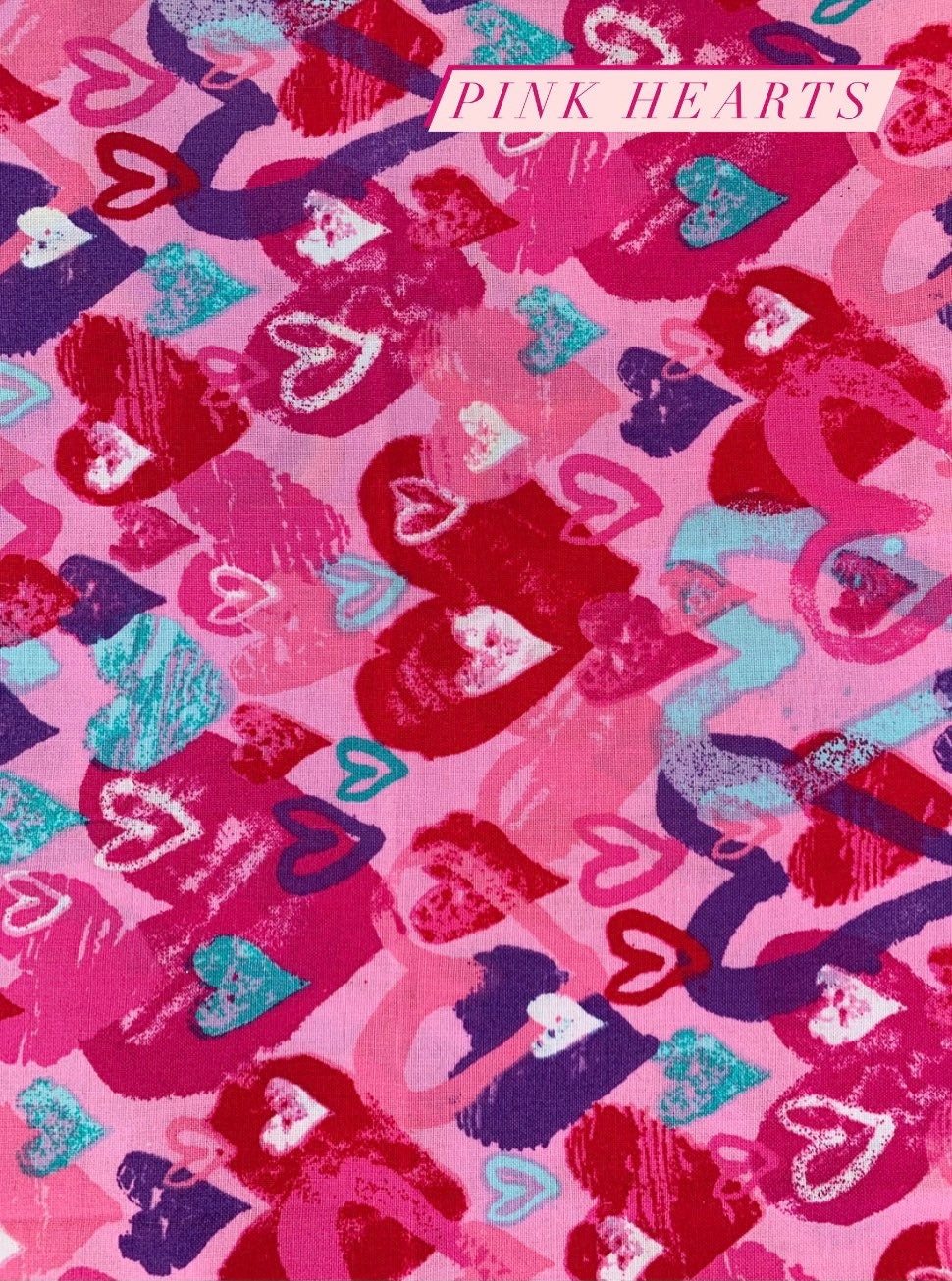 Cute Fun Quirky Face Masks Girly Face Masks Hearts Face - Etsy