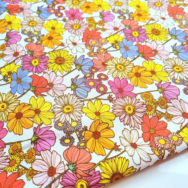 Retro Fabric - Etsy