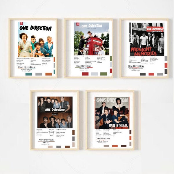 One Direction Decor - Etsy