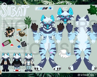 Fursona Ref Sheet - Etsy