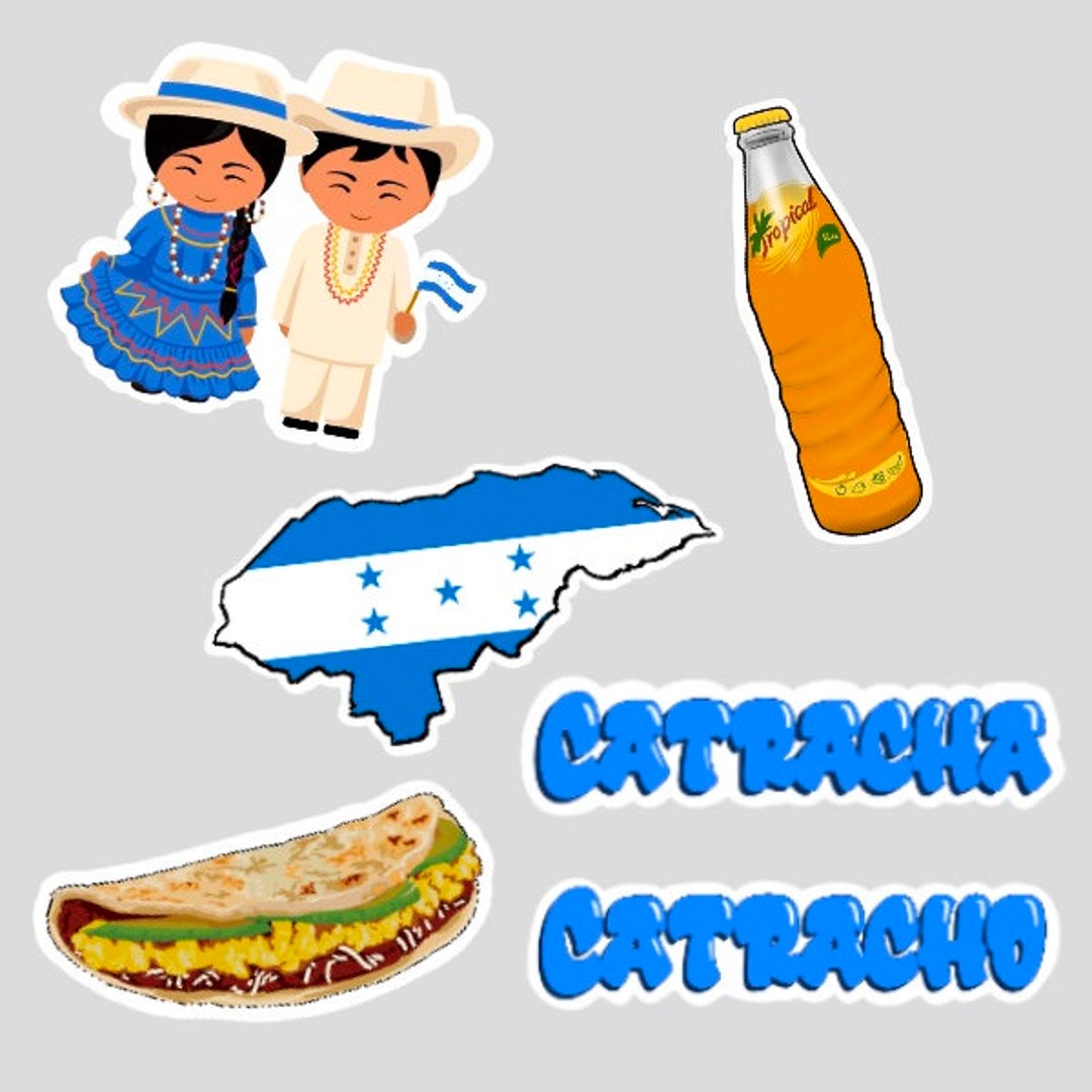 Honduras Stickers, Honduran Heritage, Baledas Sticker, and Tropical ...