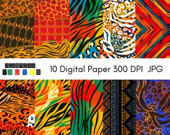 Boho Digital Paper Pack Magical Digital Background Seamless - Etsy