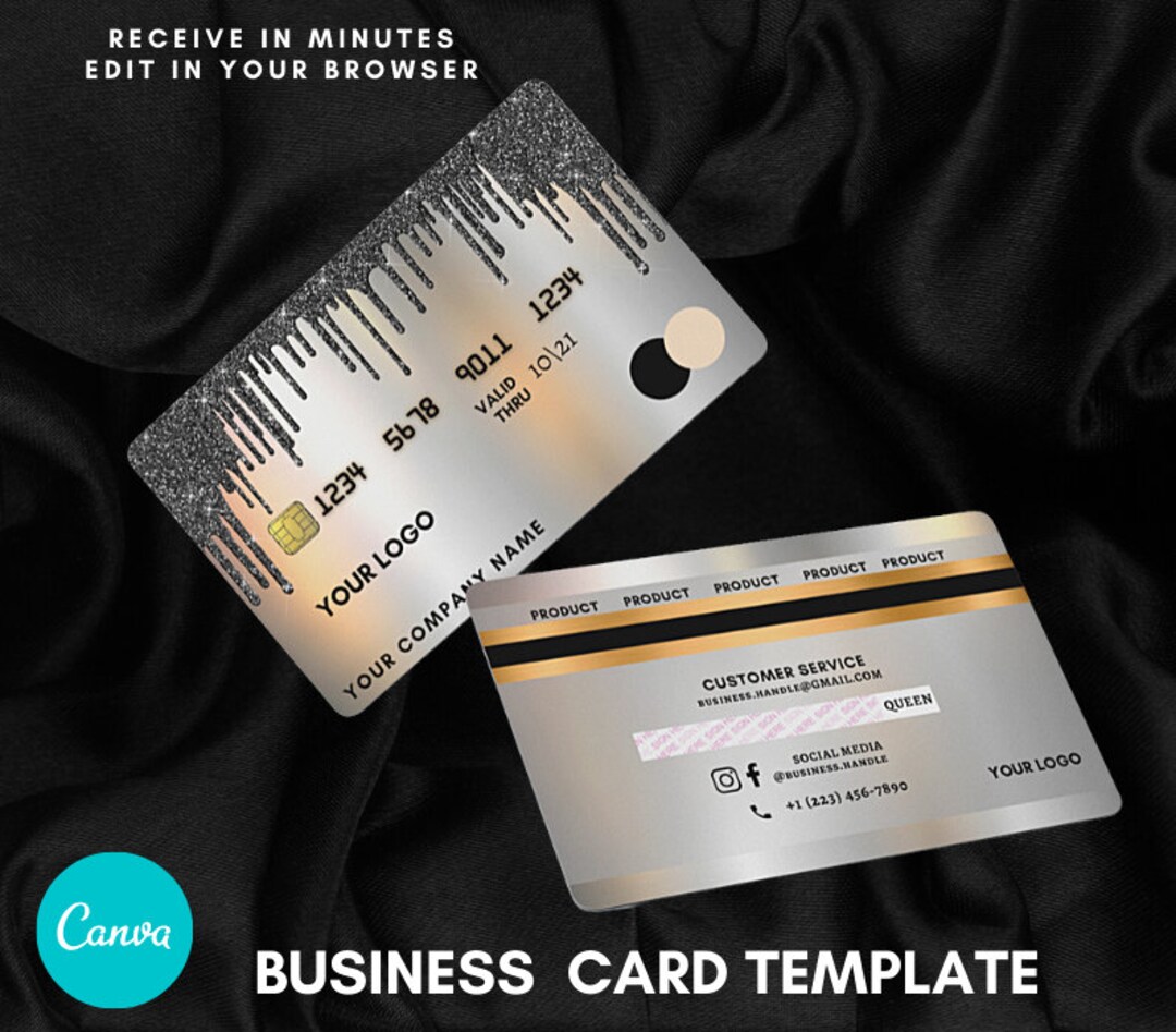 Diy Business Vip Credit Card Template Design Lash and Hair Business ...