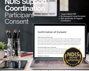 NDIS Support Coordination - Goals Action Plan - Editable PDF ...