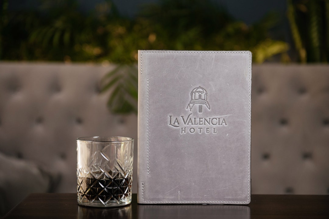 Hard Cover Menu Holder, Leather Menu Cover A5, Menu Holder With ...