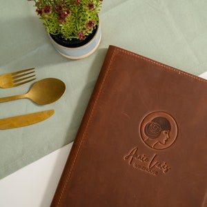 Hardcover for Resturant Menu Card, Wine Menu Holder for Changeable ...