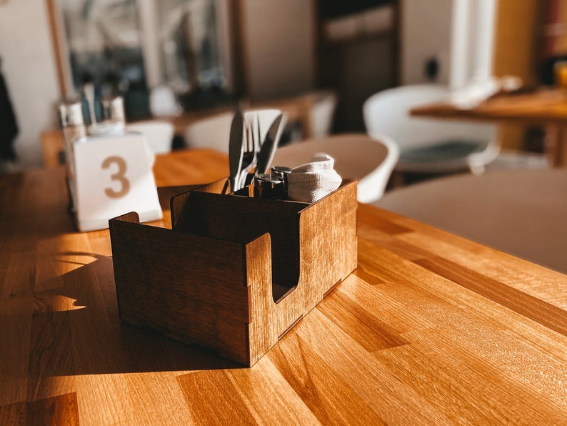 Wooden Tabletop Caddy. Personalized Condiment Holder. FREE | Etsy