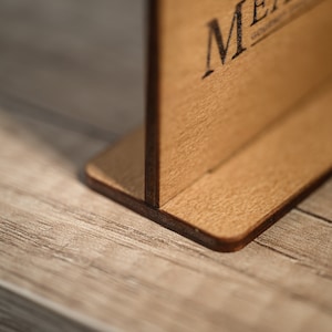 QR Code Stand, Scan to Pay Sign, Wooden QR Code Stand, Personalized QR ...