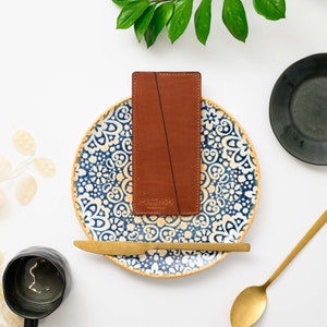 Leather Bill Envelope, Check Holder for Restaurant, Leather Check ...