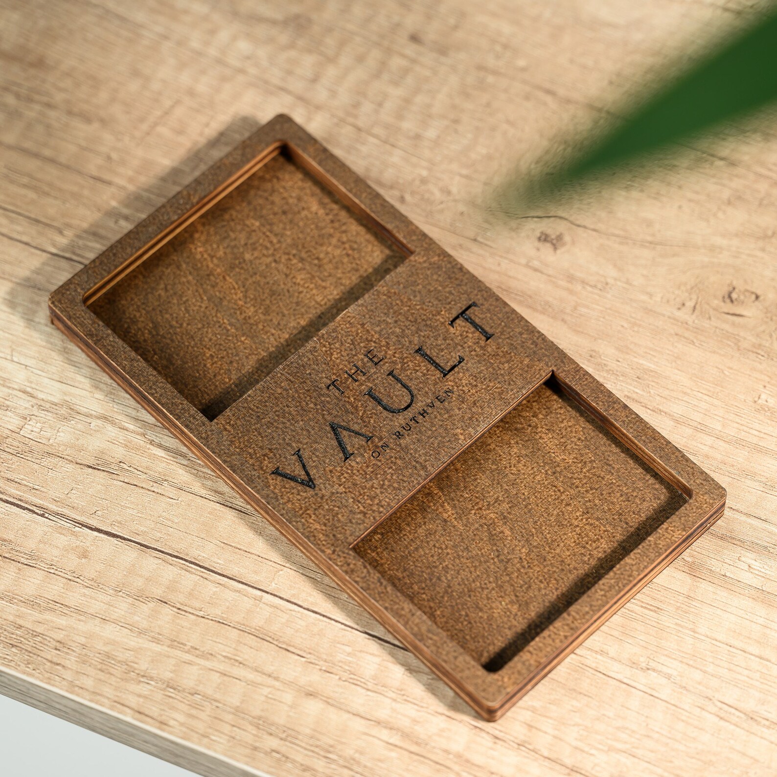 Customizable Wooden Bill Presenter, Restaurant Cafe Check Holder - Etsy