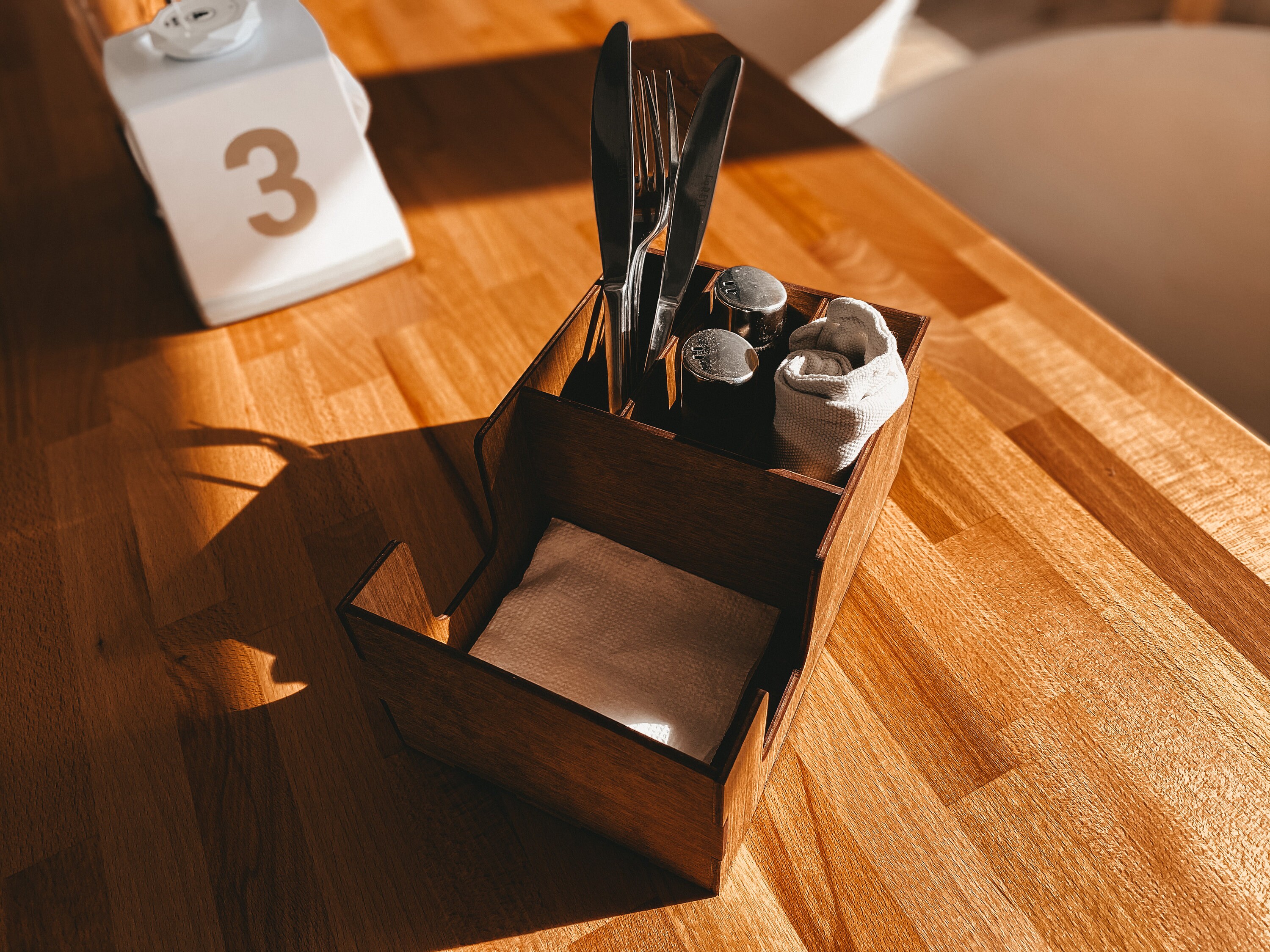 Wooden Tabletop Caddy. Personalized Condiment Holder. Table - Etsy