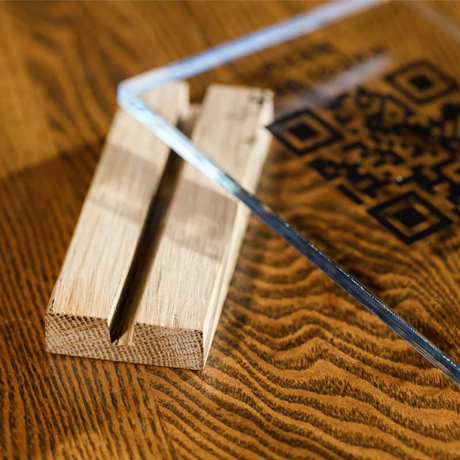 QR Code Menu Display, Touchless Menu Stand, QR Code Stand, Personalised ...