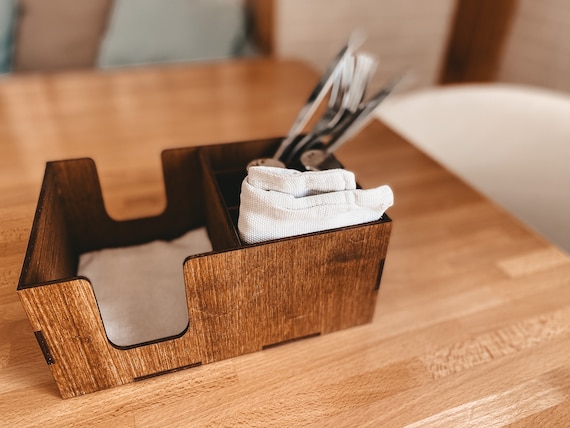 Wooden Tabletop Caddy. Personalized Condiment Holder. FREE | Etsy