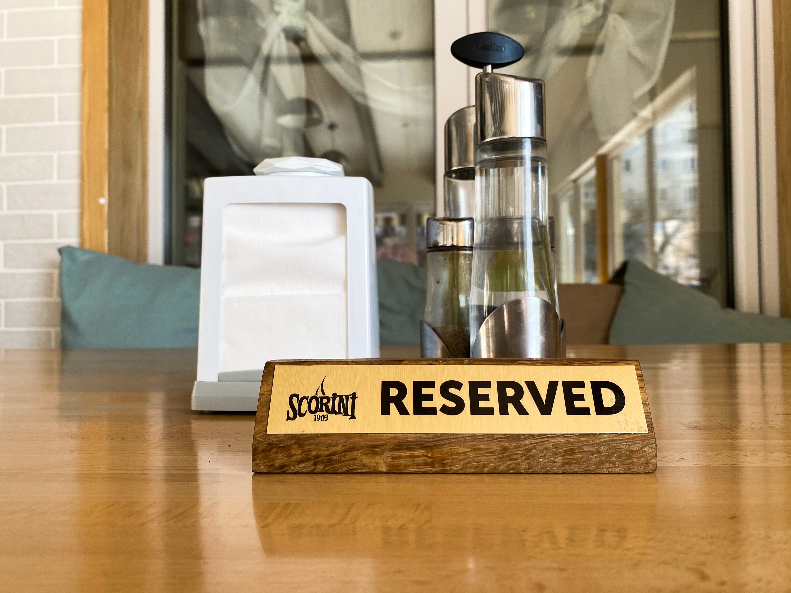 Tabletop Reserve Plate Reserved Table Sign Reserved Sign - Etsy