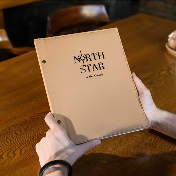 Faux Leather Menu Covers - Etsy