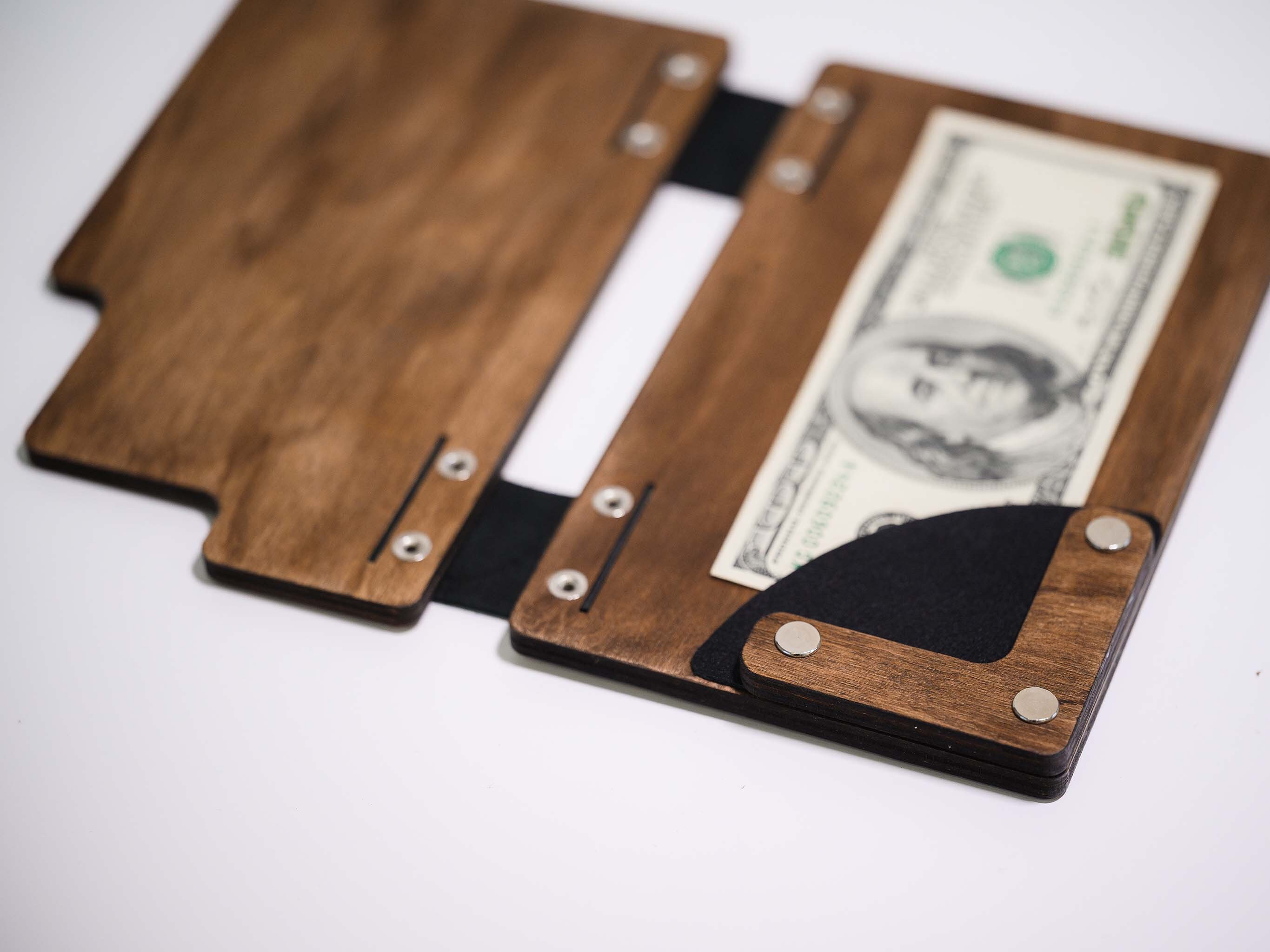 Hardcover Bill Holder Wooden Check Holder for Restaurant - Etsy