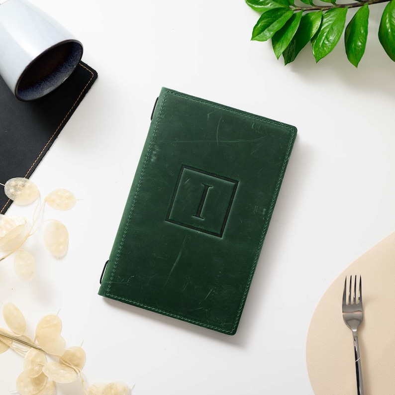 Hard Cover Leather Menu Folder, Menu Covers With Logo Embossing and ...