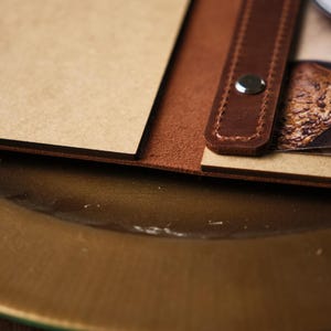 Hard Cover Menu Holder, Leather Menu Cover, Menu Holder With Embossing ...