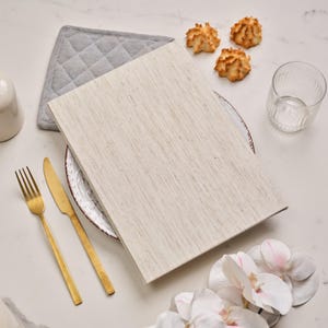 Personalized Fabric Menu Cover: Restaurant Logo Binder - Etsy