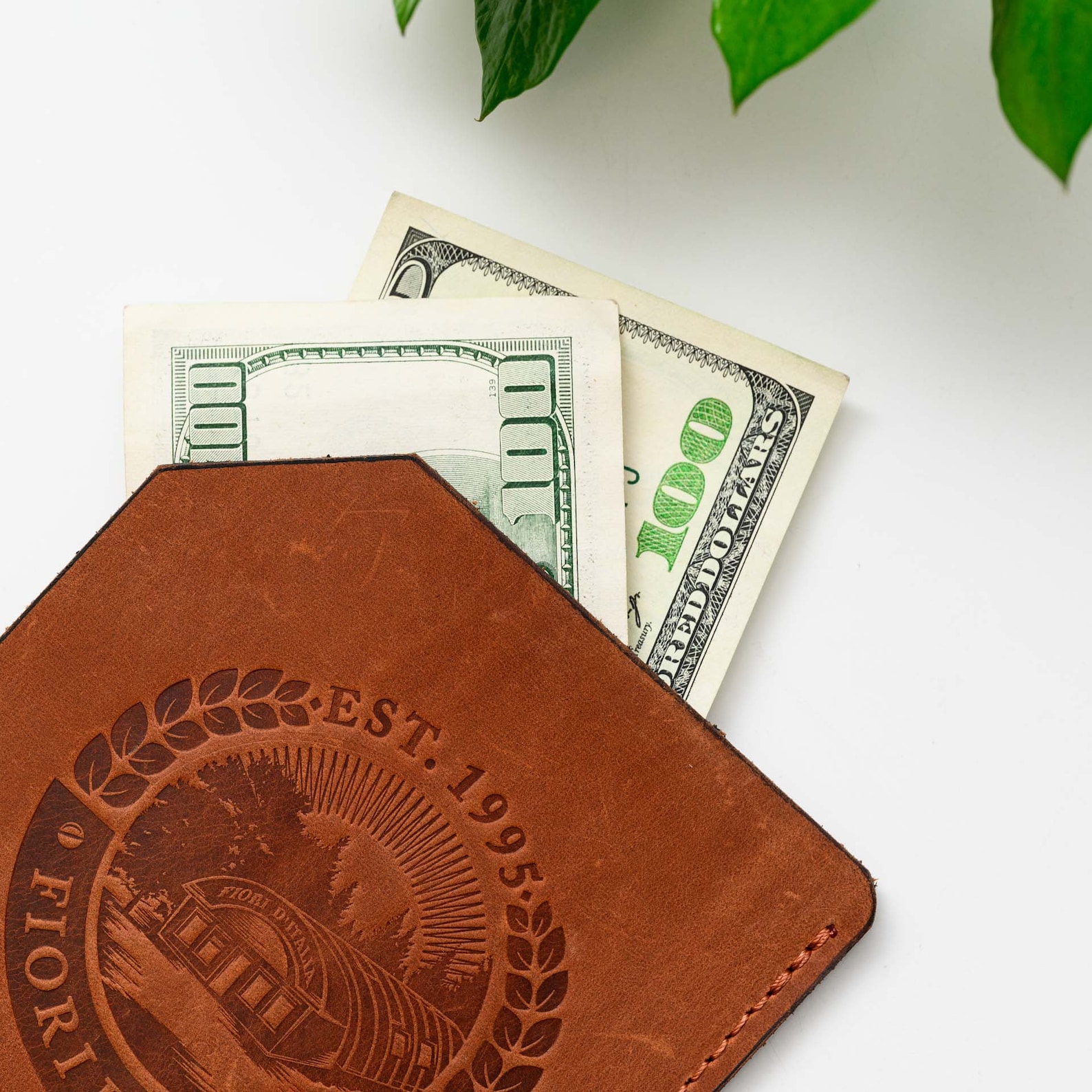 Leather Bill Presenter With Custom Logo, Bar Check Holder - Etsy