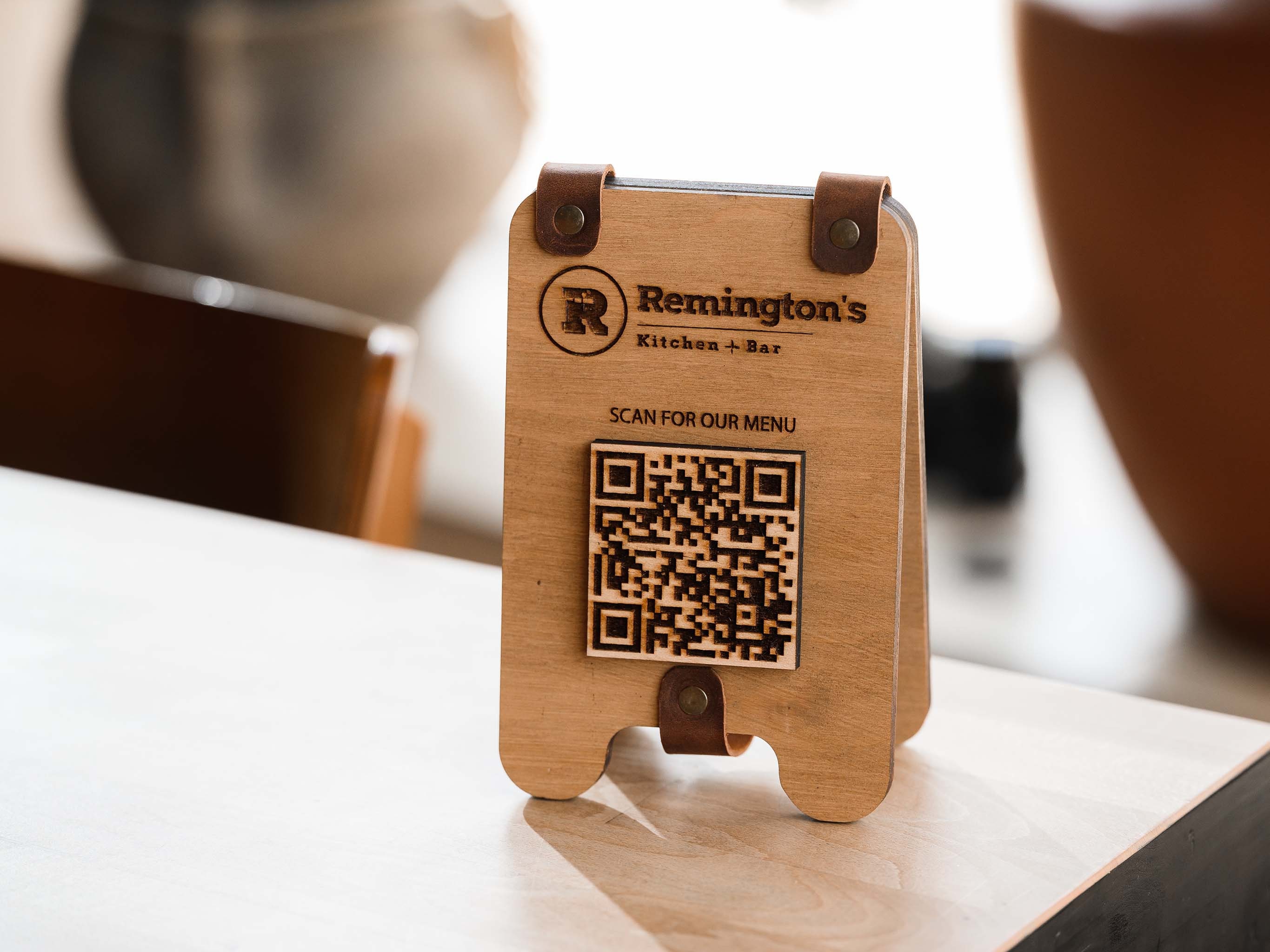 QR Code Menu Sign Scan to View Menu Wooden Table Menu - Etsy Australia