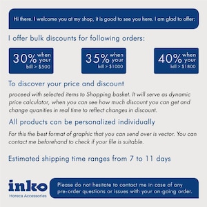 Menu Board With Ring Binder, Logo Engraved Menu Holder, Drink Menu ...