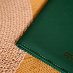 PU Leather Restaurant Menu Cover, Menu Sleeve Folder With Logo ...