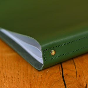 Leather Menu Binder Suitable for US Letter and A4 Sheets, Restaurant ...