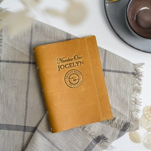 Menu Holder With Ring Binder for Changeable Sheets, Soft Leather Menu ...