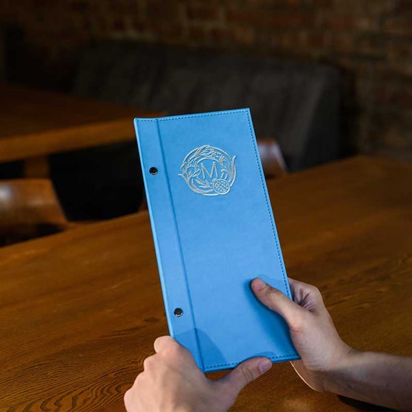 Faux Leather Menu Covers - Etsy