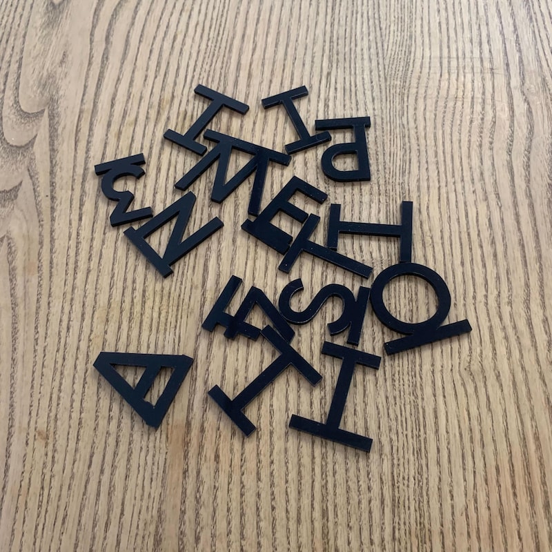 Wall Menu Alphabet - Etsy