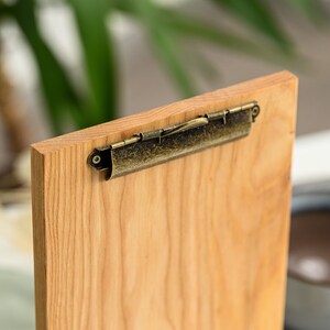 Tabletop Menu Holder, Cafe Bar Menu Sigh With Binder, Retail Sign ...