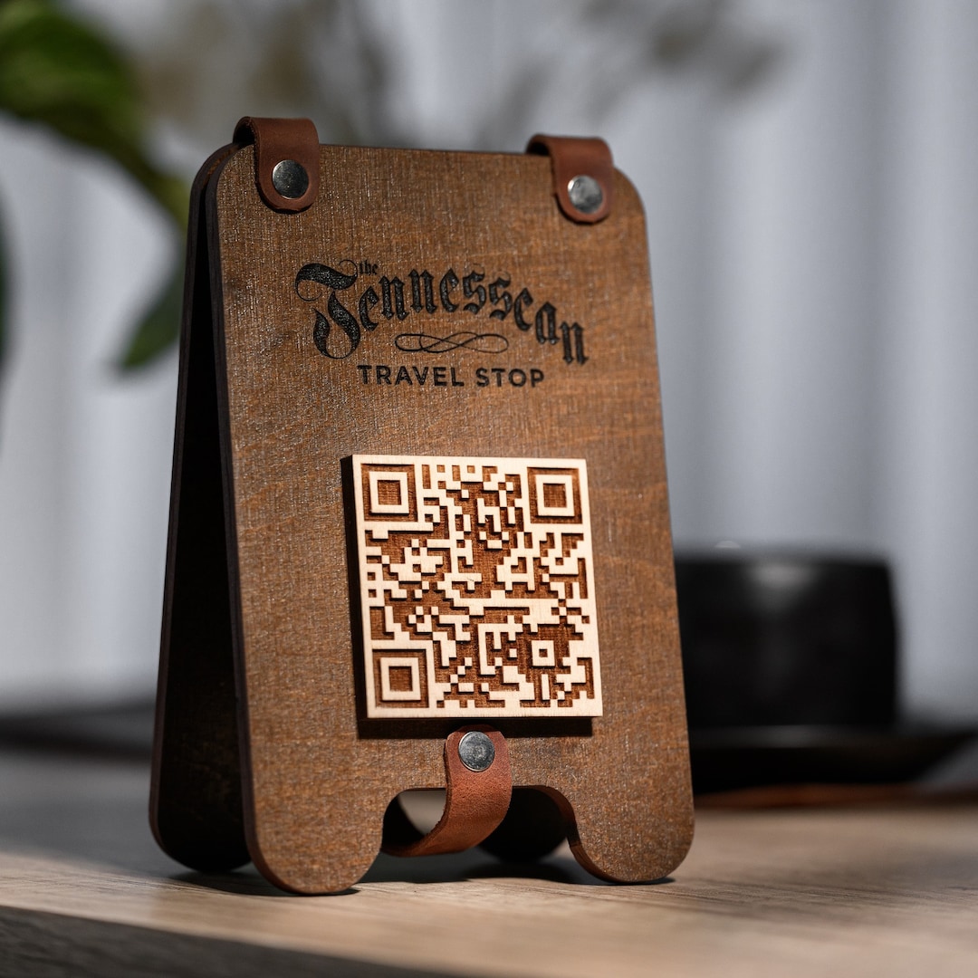 Menü QR-Code-Ständer, Scan-to-Pay-Schild, QR-Code-Menü, Cafe-Restaurant ...