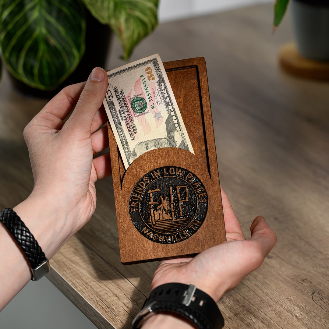 Check Holder for Pizzeria, Unique Check Presenter With Logo, Customized ...