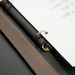 Restaurant Menu Cover With Brass Coloured Ring Binder - Menu Cards ...