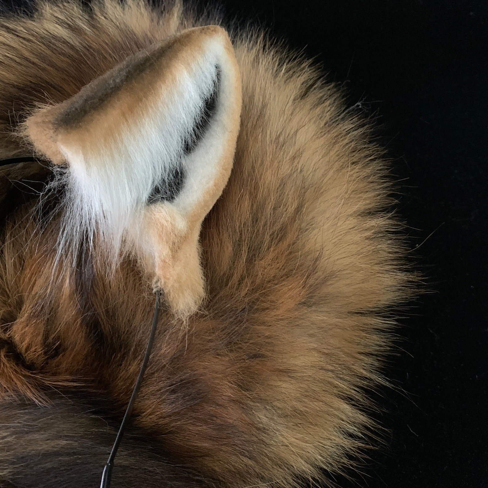 Animal Wolf Ears and Tail Set Cosplaywolf Plush Earsfox Ears - Etsy Canada