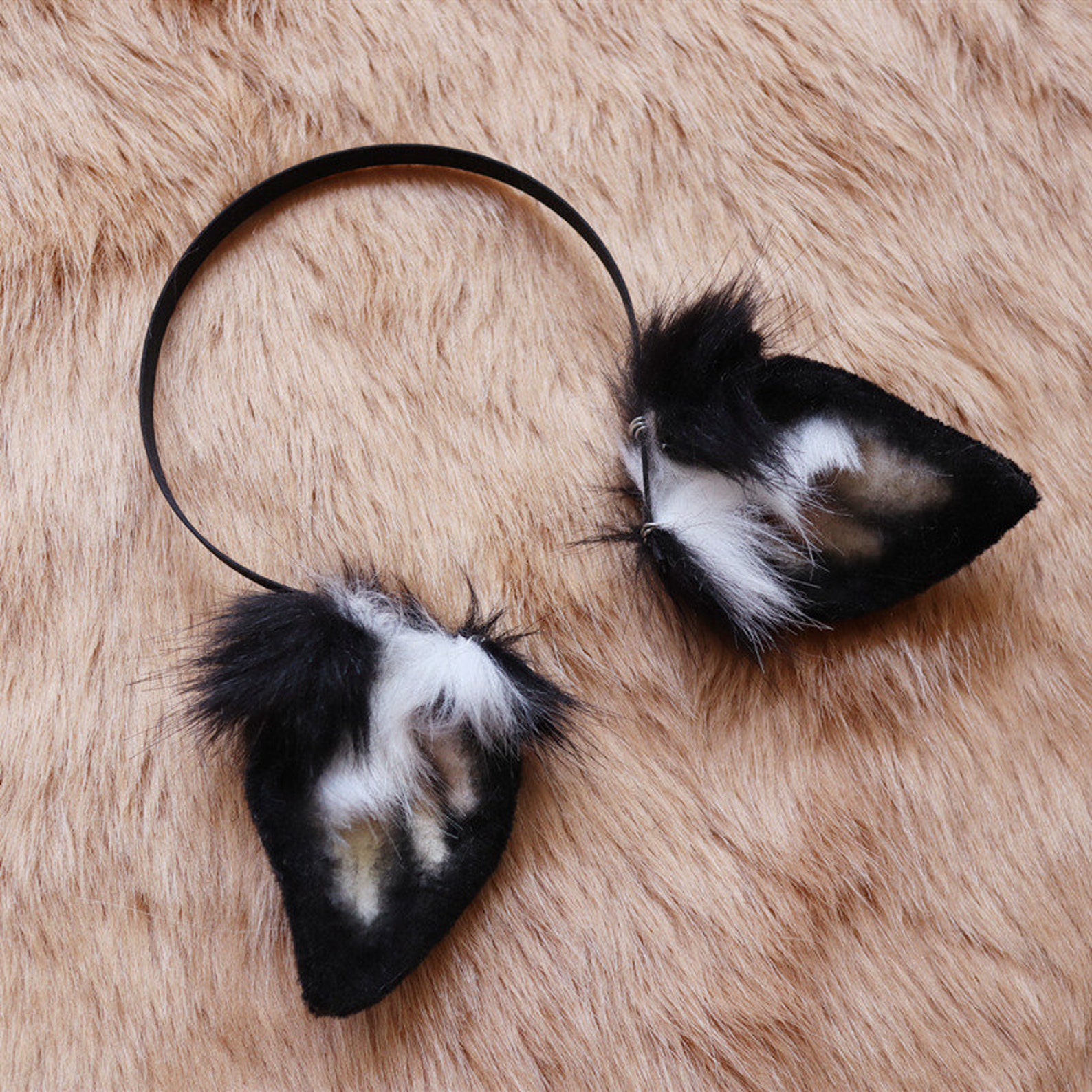 3.6 Black Sheep Ears Headbandwhite-pink Sheep Ears - Etsy